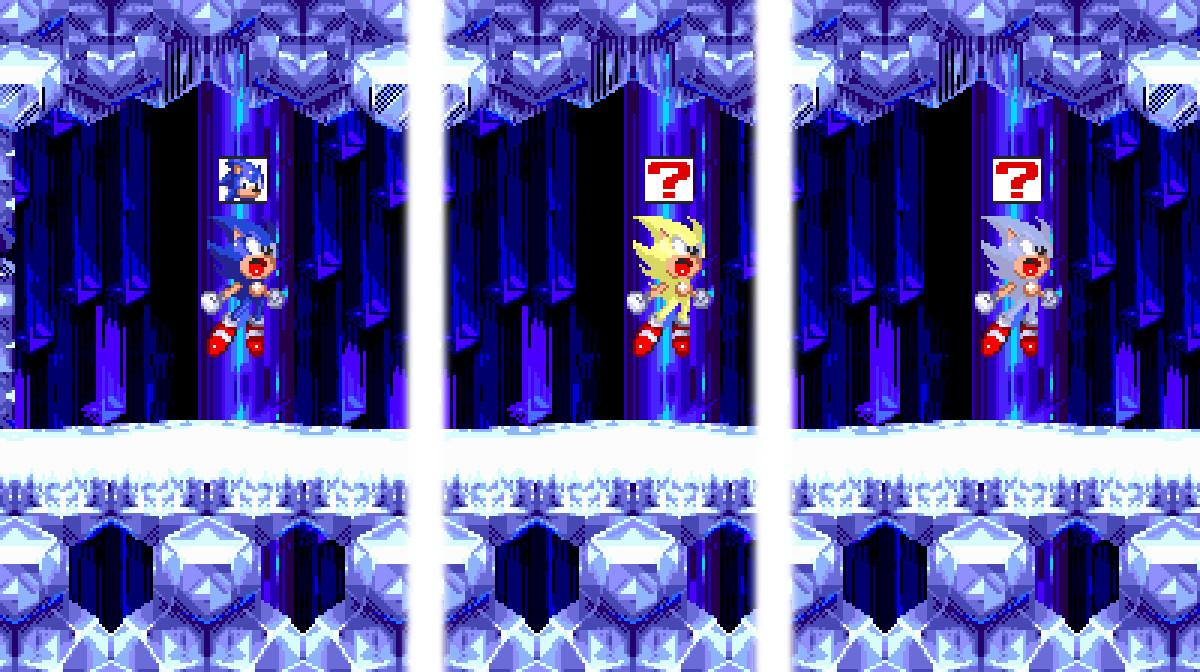 Separate Super/Hyper Life Icons Mod for Sonic 3 A.I.R. | S3AIR Mods