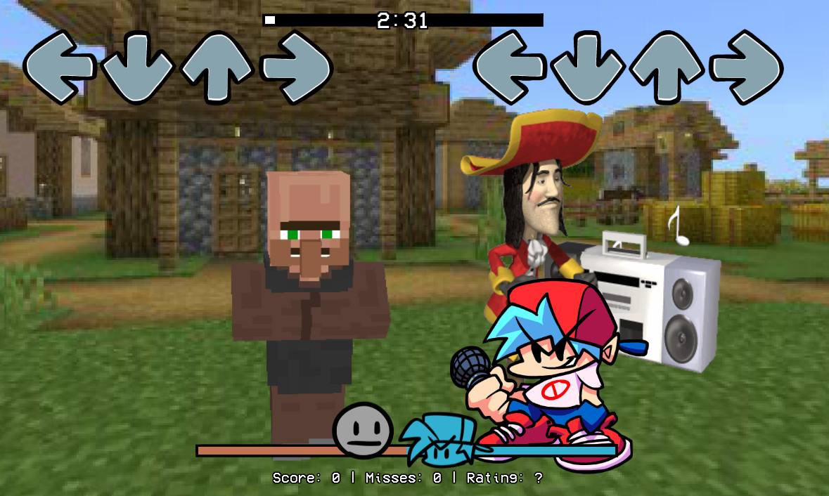 Vs Villager - FRIDAY NIGHT FUNKIN' [Friday Night Funkin'] [Mods]