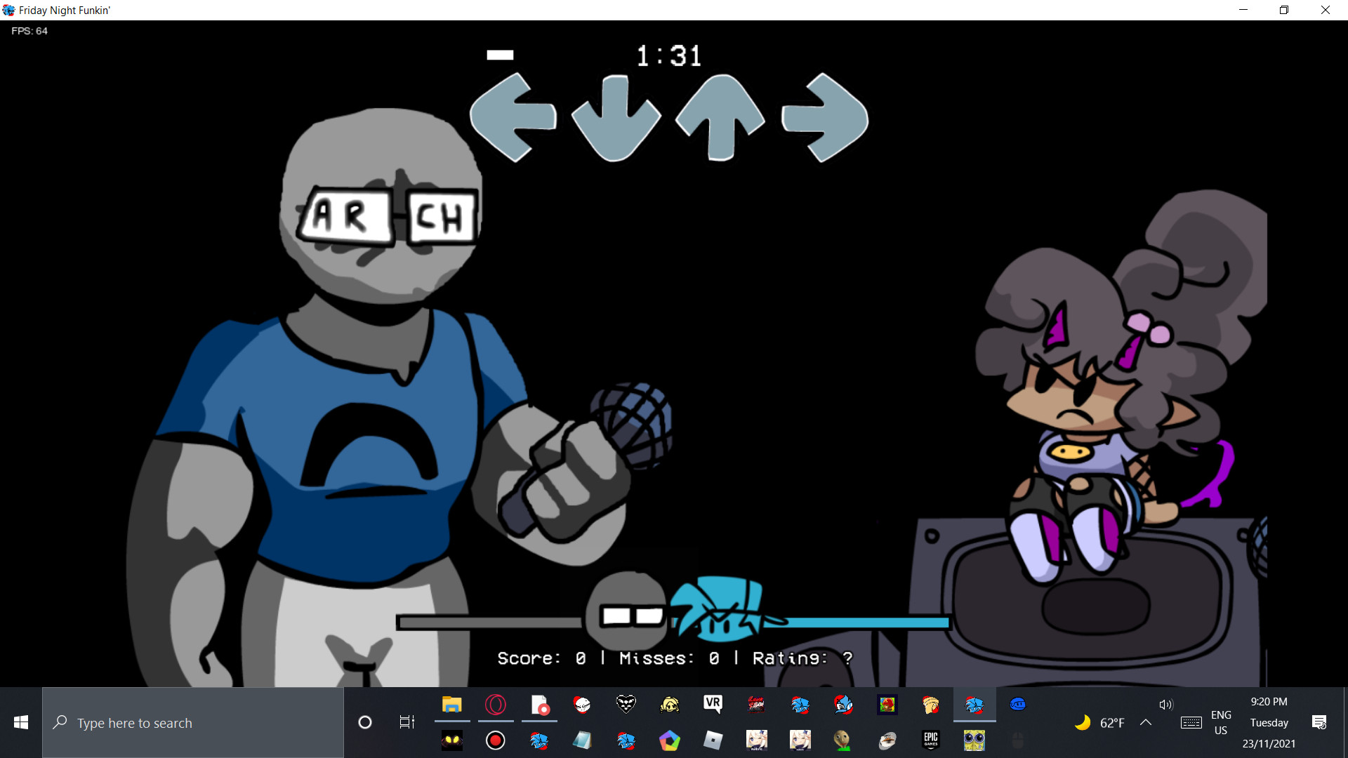 Friday Night Funkin VS Arch REANIMATED + BF VOCALS Mod for Friday Night ...