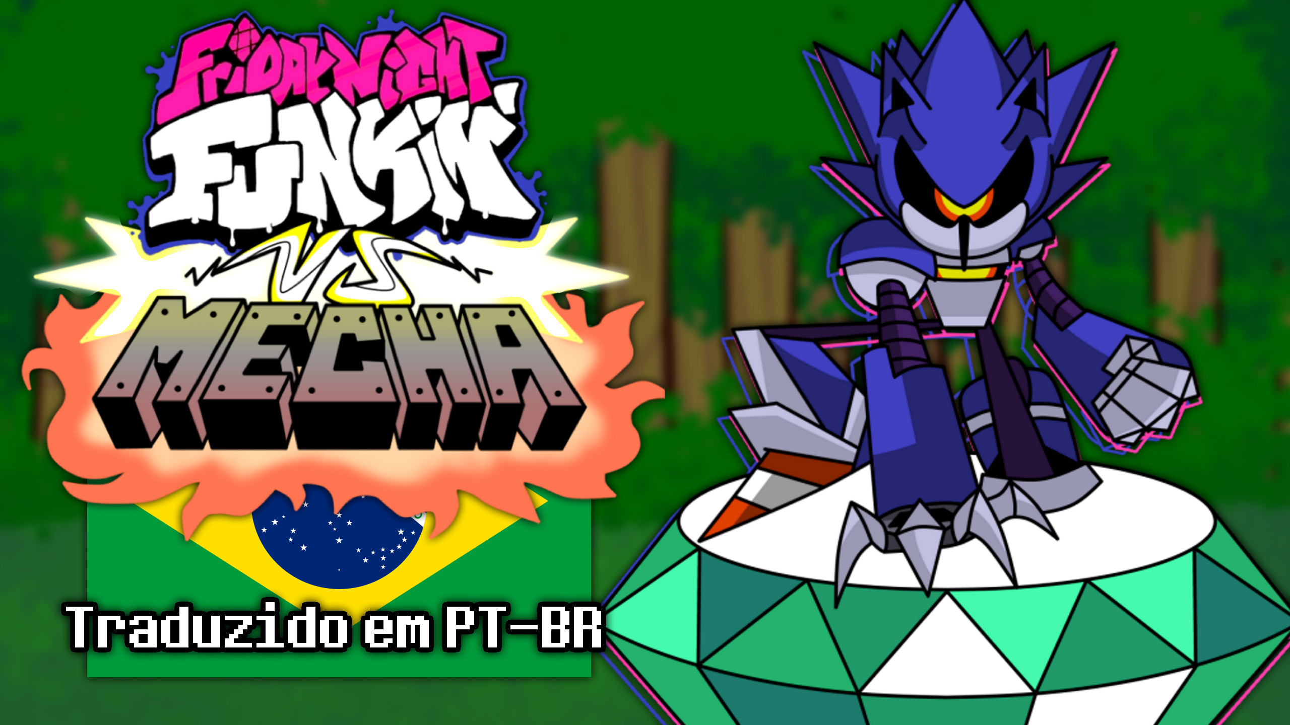 FNF | MECHA Mod | Traduzido em PT-BR [Friday Night Funkin'] [Mods]