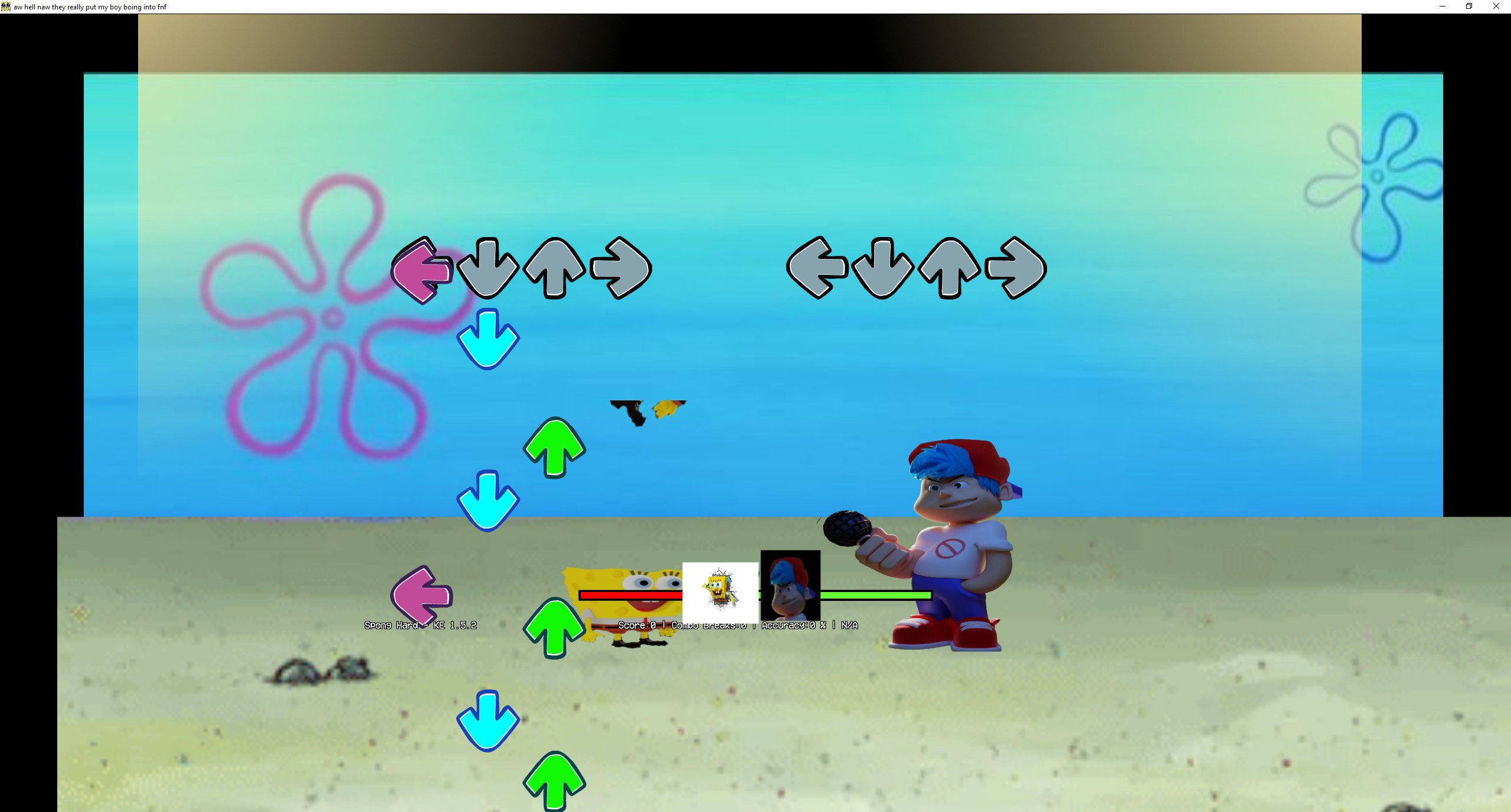 FNF VS SPONG 3D (FANMOD) Mod for Friday Night Funkin' | FNF Mods