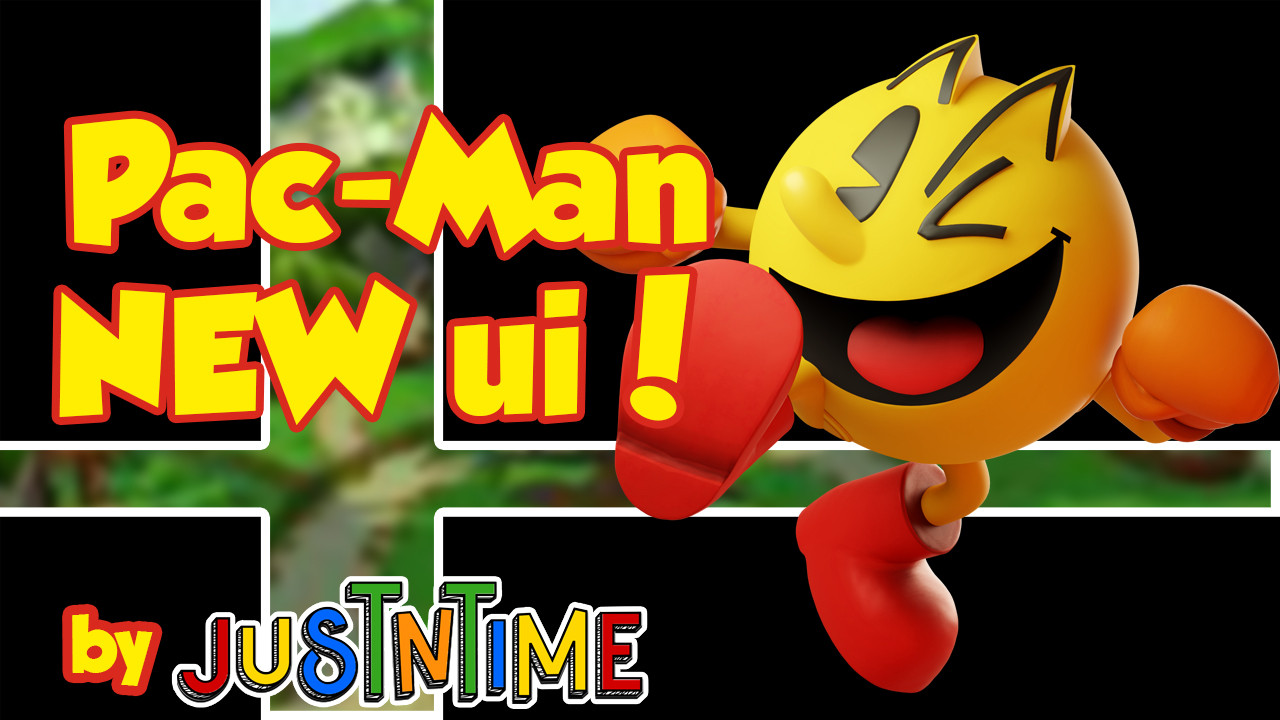 NEW Pac-Man ui! Mod for Super Smash Bros. Ultimate | SSBU Mods
