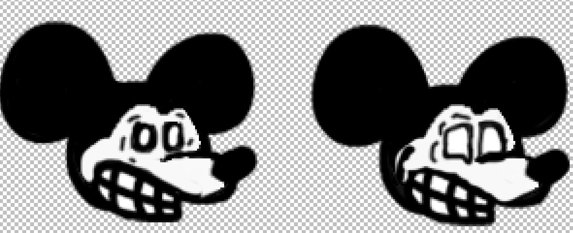 vs suicide mouse icon repaint Mod for Friday Night Funkin' | FNF Mods