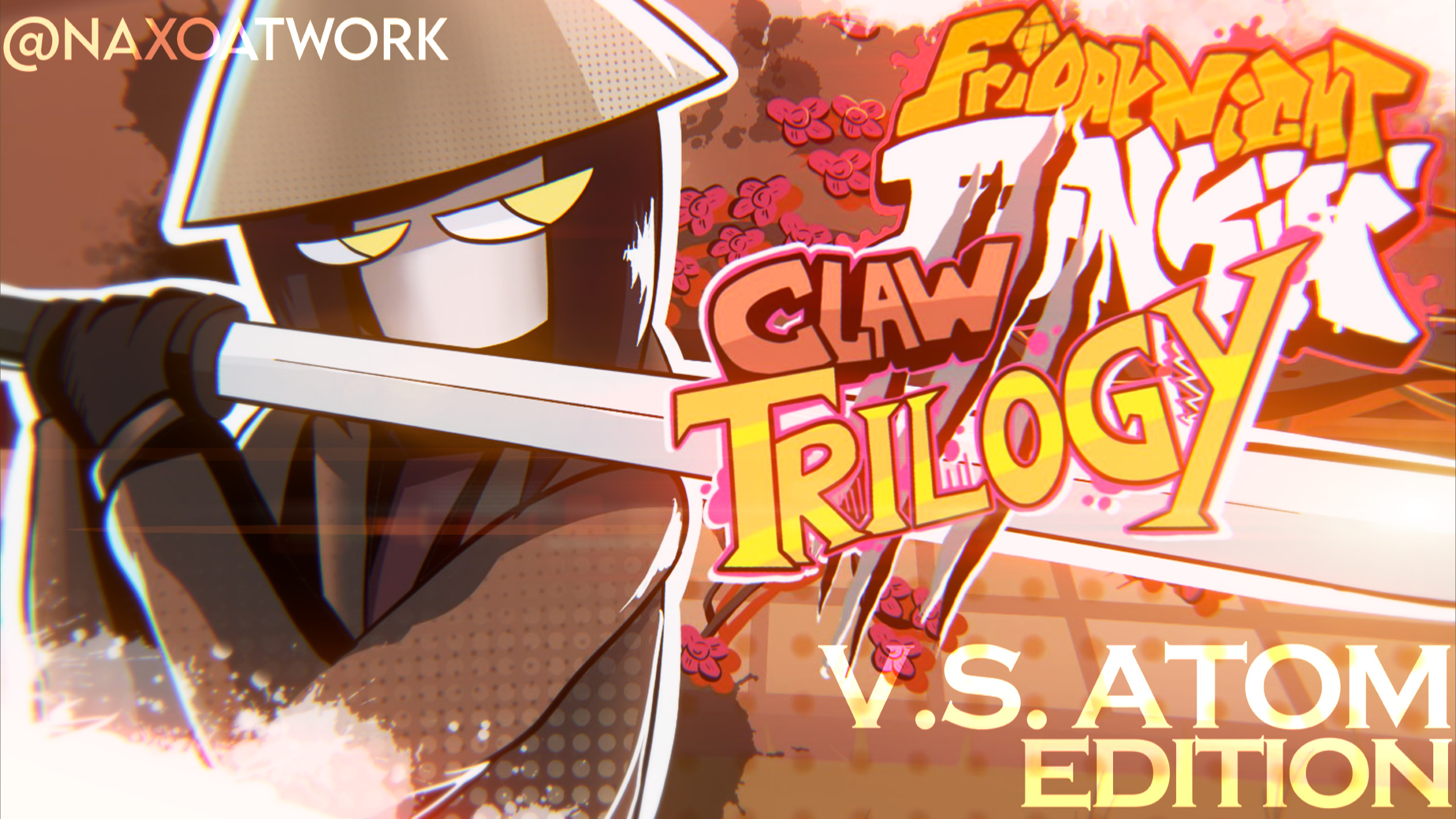 Claw Trilogy V.S. Atom FULL WEEK Mod for Friday Night Funkin' | FNF Mods