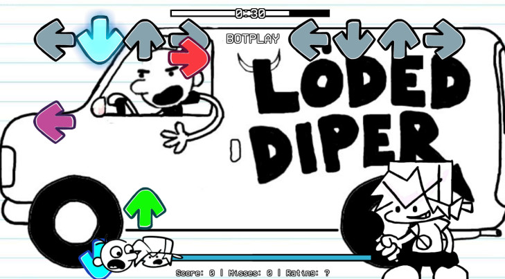 Greg heffley fanmade mod and rodrck Mod for Friday Night Funkin' | FNF Mods