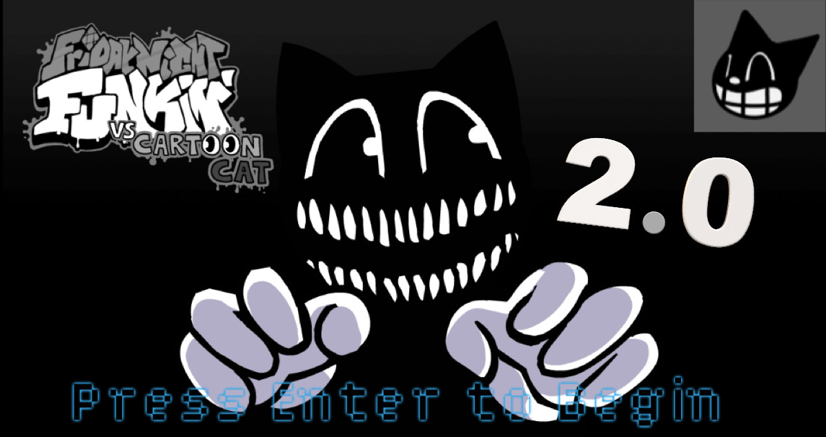Cartoon Cat remastered Mod for Friday Night Funkin' | FNF Mods