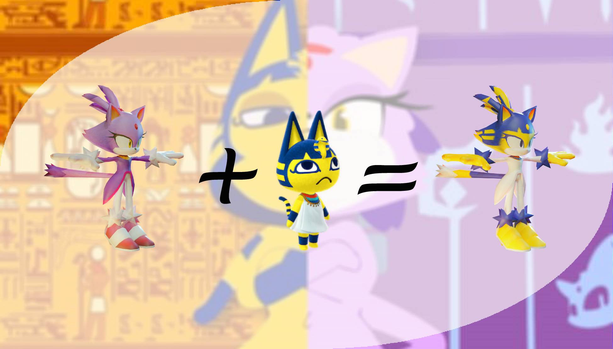 Ankha Inspired Blaze [Sonic Dash] [Mods]