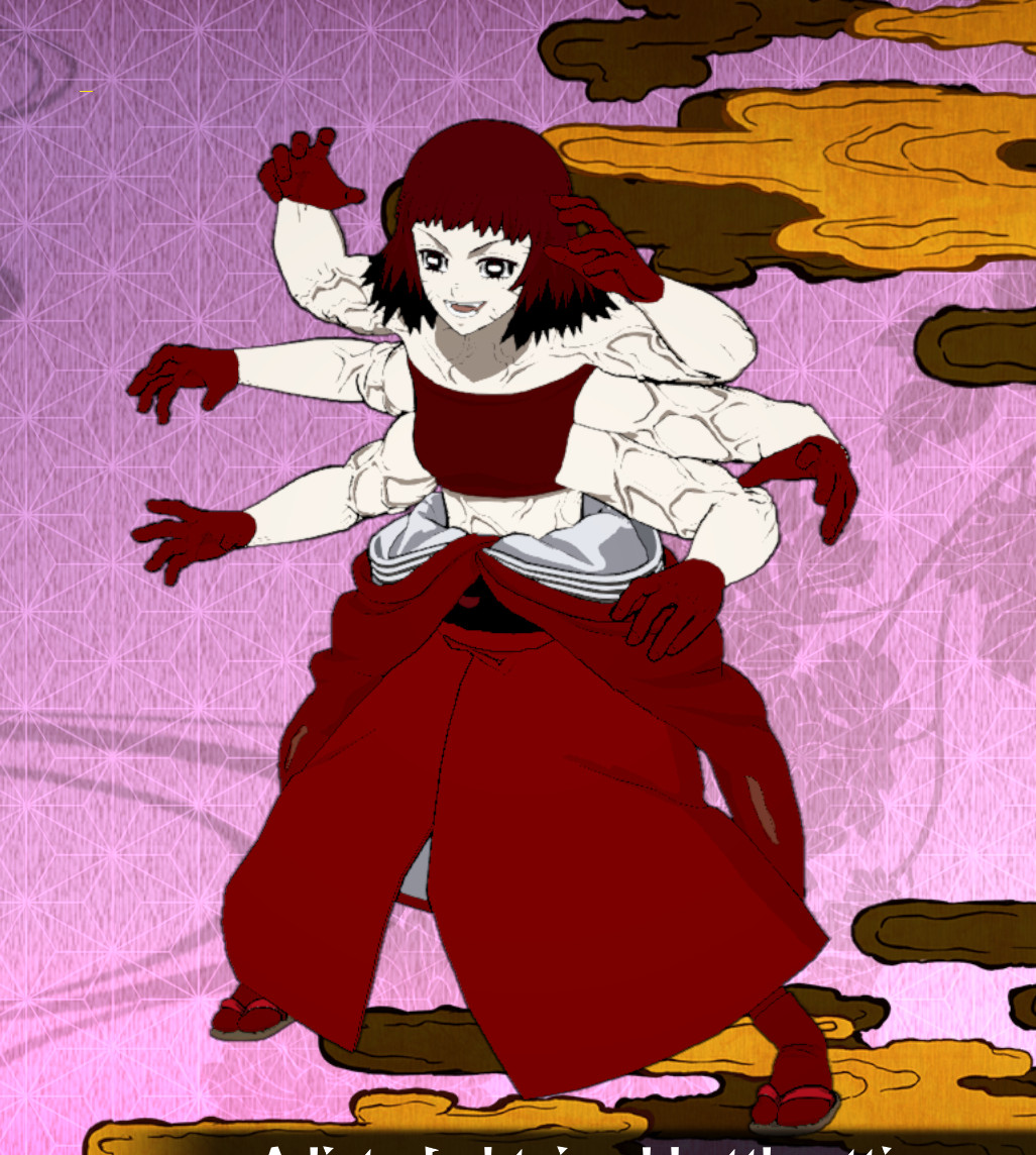 Red And Black Susumaru Mod for Demon Slayer: The Hinokami Chronicles ...