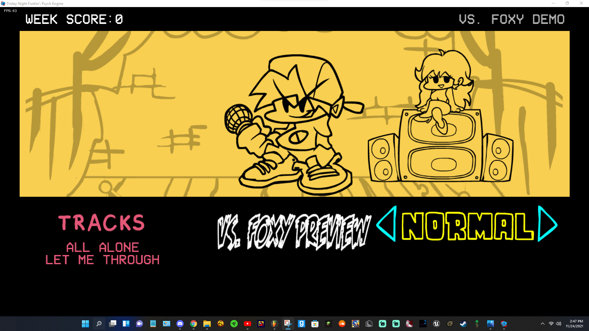 FNF Vs. Foxy (Demo) Mod for Friday Night Funkin' | FNF Mods