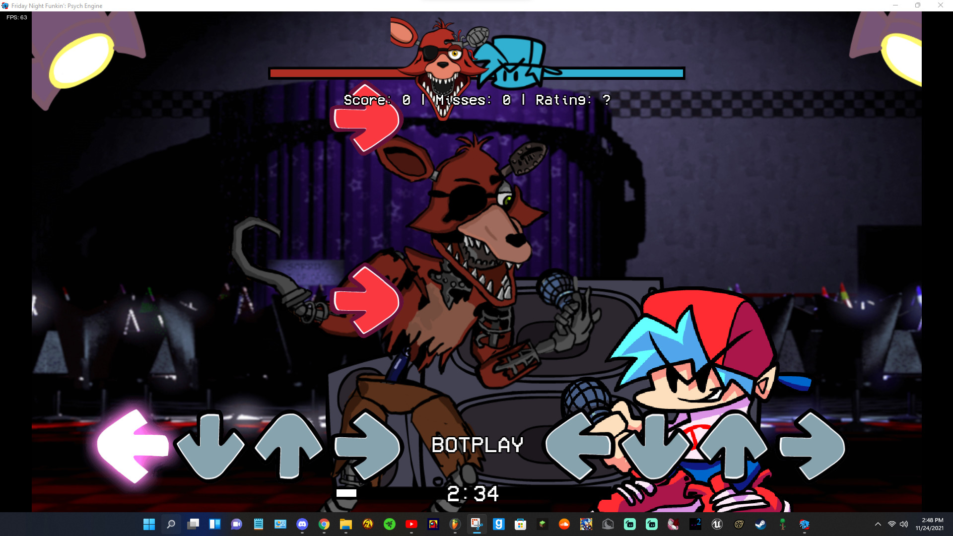 FNF Vs. Foxy (Demo) Mod for Friday Night Funkin' | FNF Mods