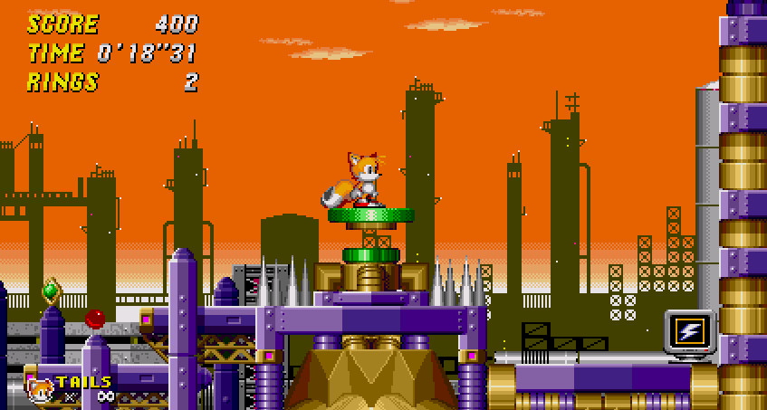 CD/Mania Style Life Icons [Sonic The Hedgehog 2 Absolute] [Mods]