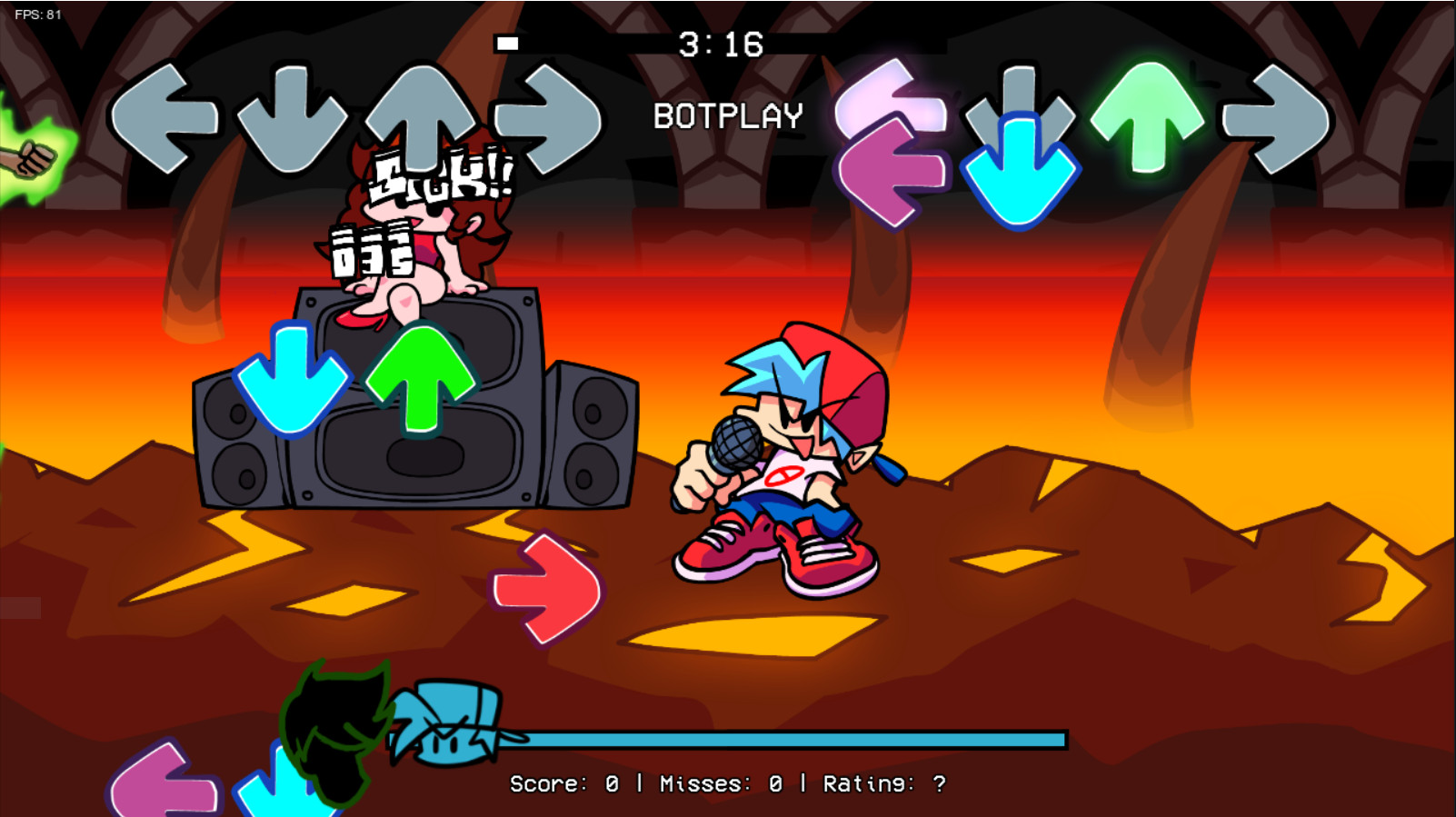 Astral Calamity, but it's a 4k chart Mod for Friday Night Funkin' | FNF ...