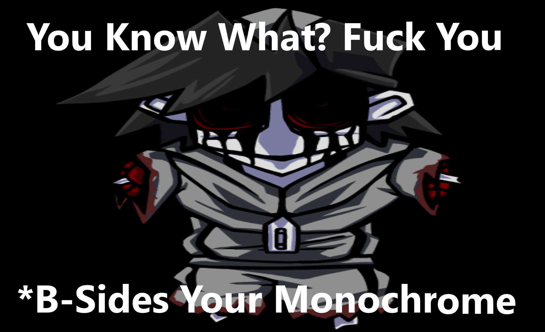 B-Side Monochrome Mod for Friday Night Funkin' | FNF Mods