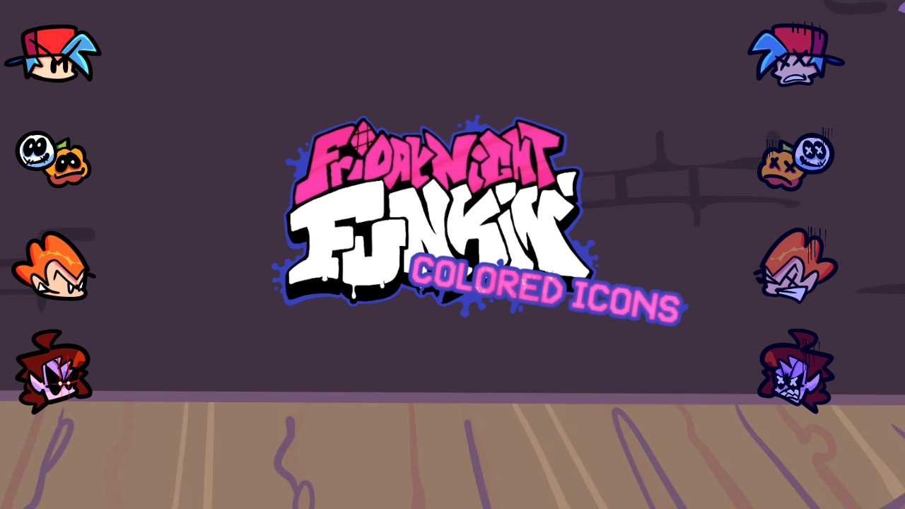 Remastered/Colored FNF Icons (Non-WIP Version) Mod for Friday Night ...