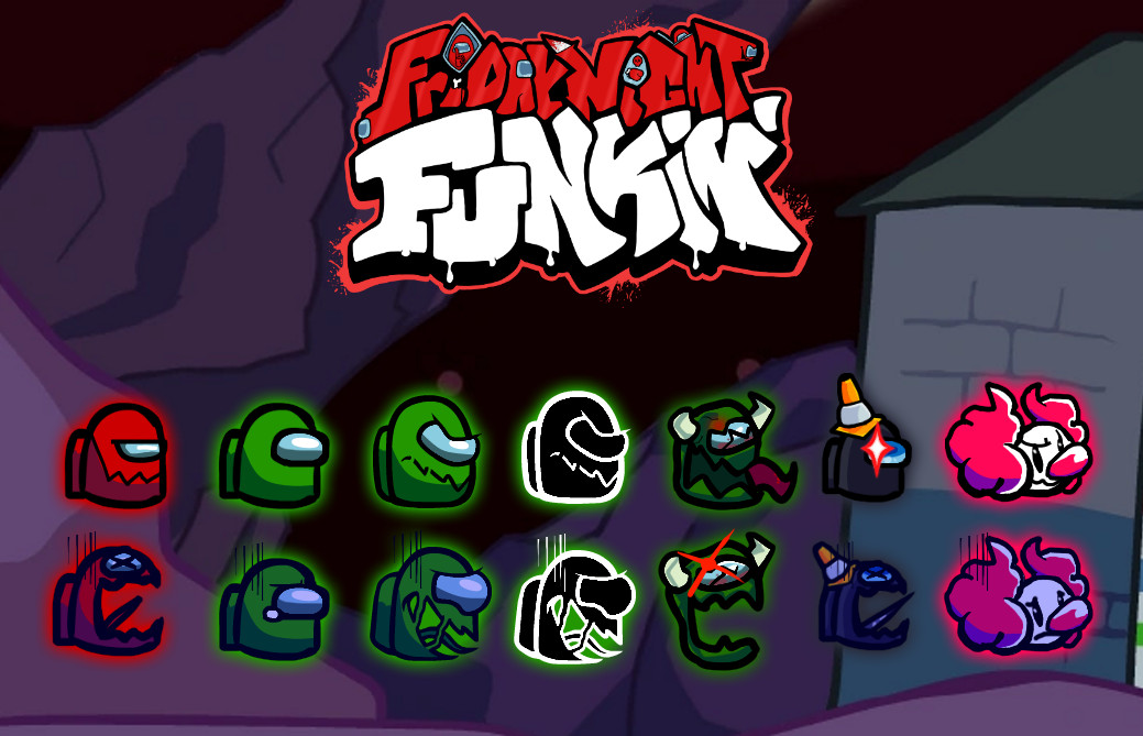 Remastered/Colored FNF Icons (Non-WIP Version) [Friday Night Funkin ...