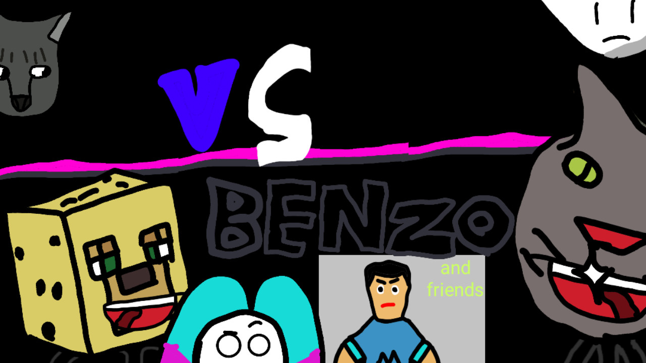 fnf VS Benzo and friends [Friday Night Funkin'] [Mods]