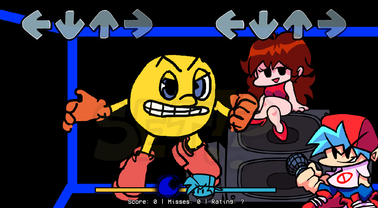 VS Pac-Man Full Week Mod for Friday Night Funkin' | FNF Mods