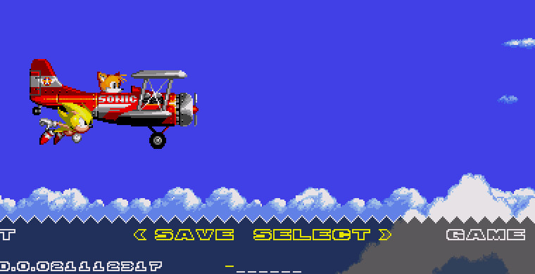 S2 Ending Styled Menu Sprites Mod for Sonic The Hedgehog 2 Absolute ...