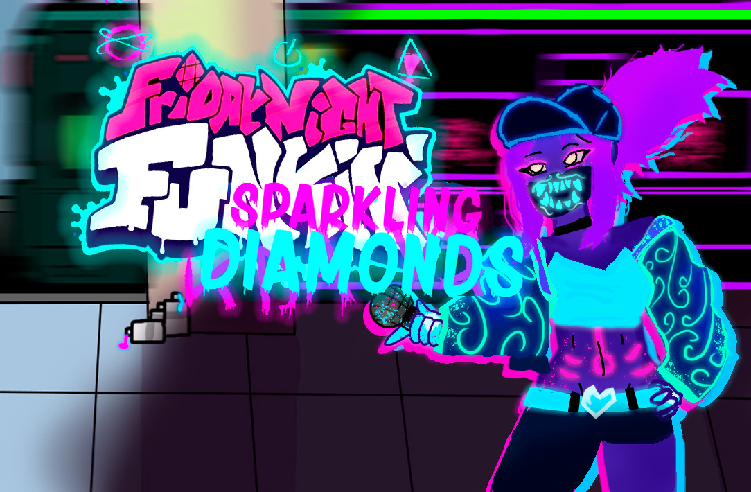 FNF Sparkling Diamonds[FULL WEEK] [Friday Night Funkin'] [Mods]