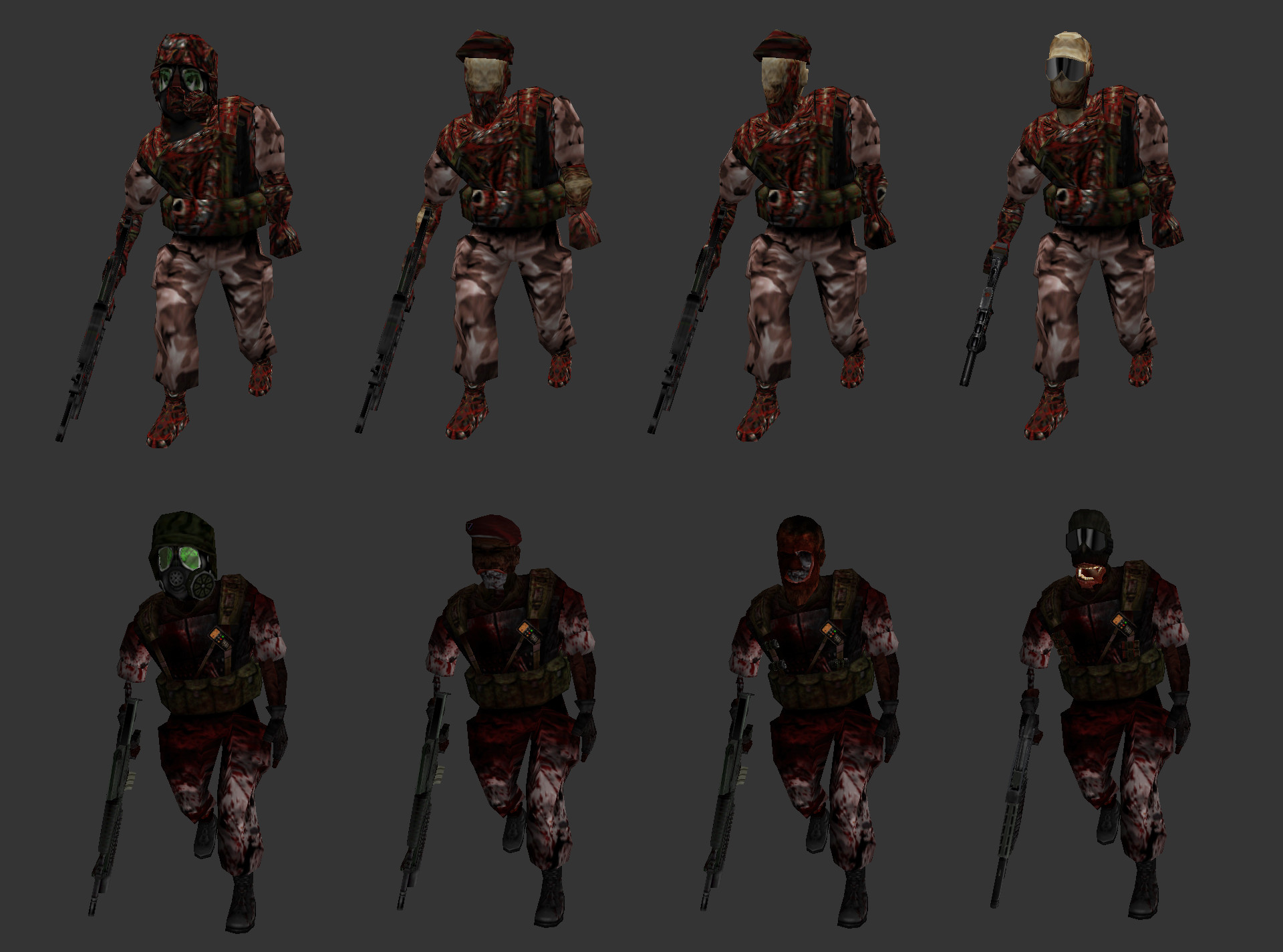 Residual - Life: Zombie Grunts Remake (+Bonus) Mod for Half-Life | HL Mods