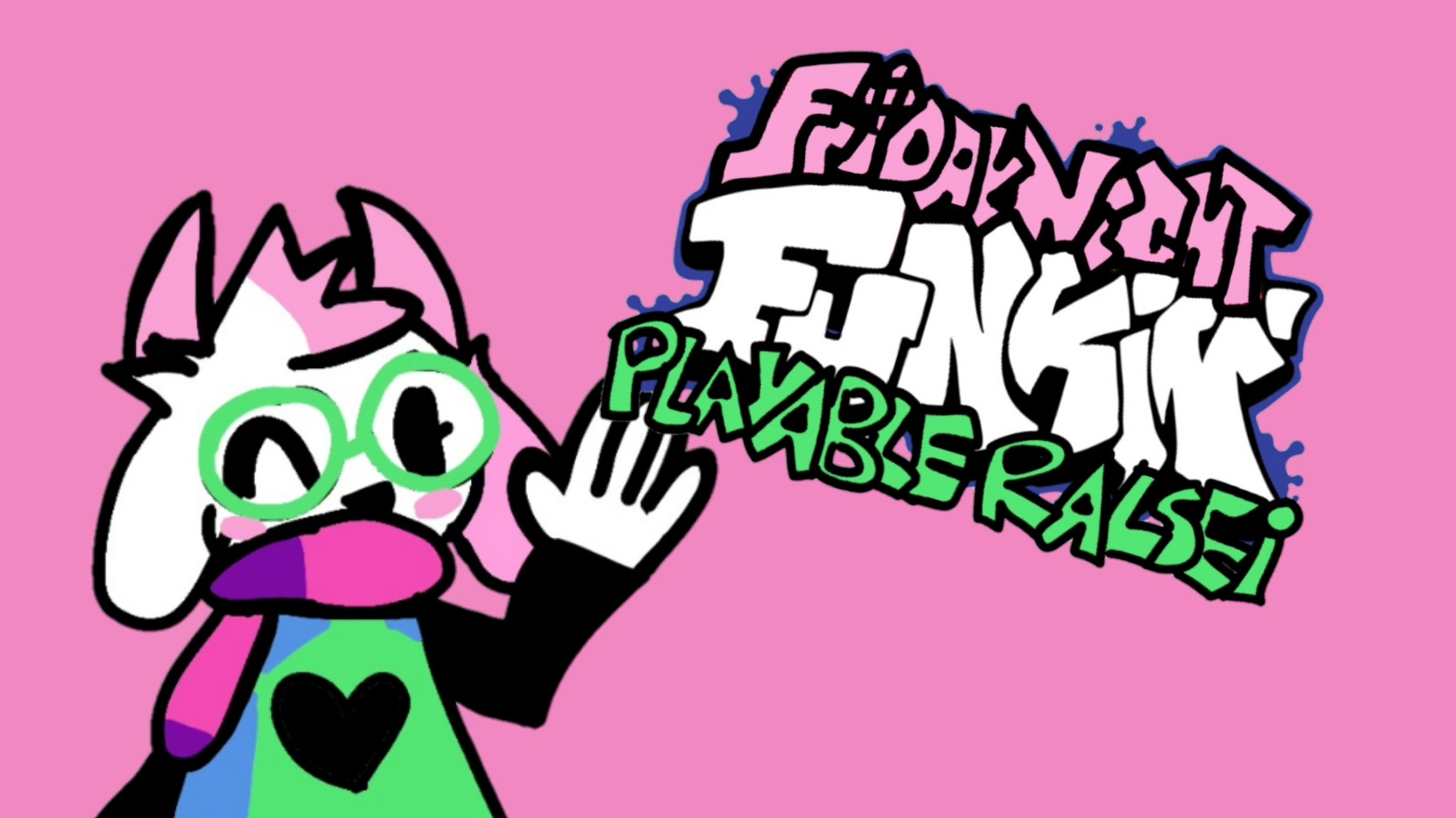 FNF: Playable Ralsei Mod for Friday Night Funkin' | FNF Mods