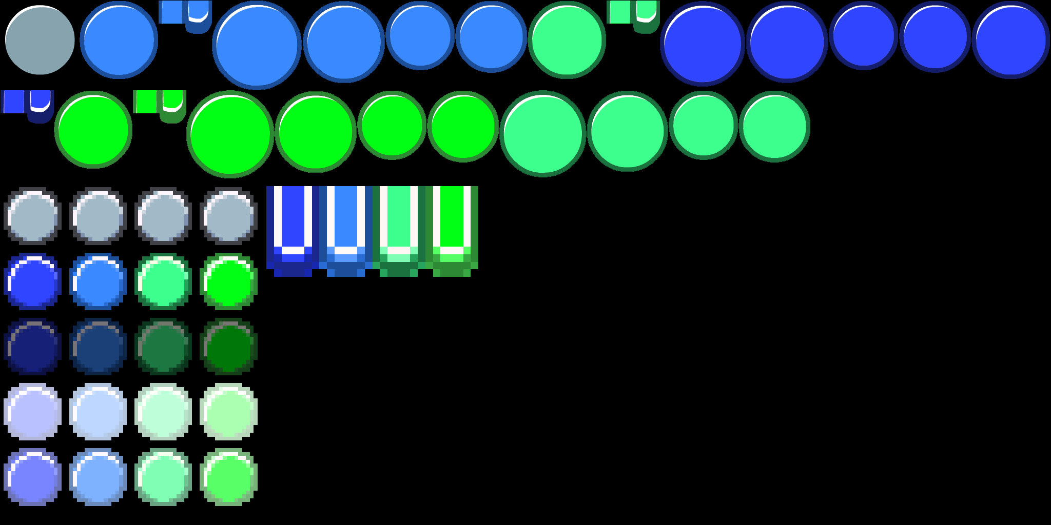 Blue And Green Notes Mod for Friday Night Funkin' | FNF Mods