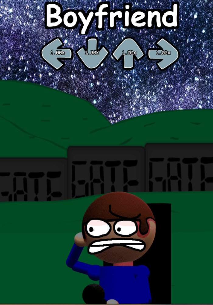 playable 3d dave Mod for Friday Night Funkin' | FNF Mods