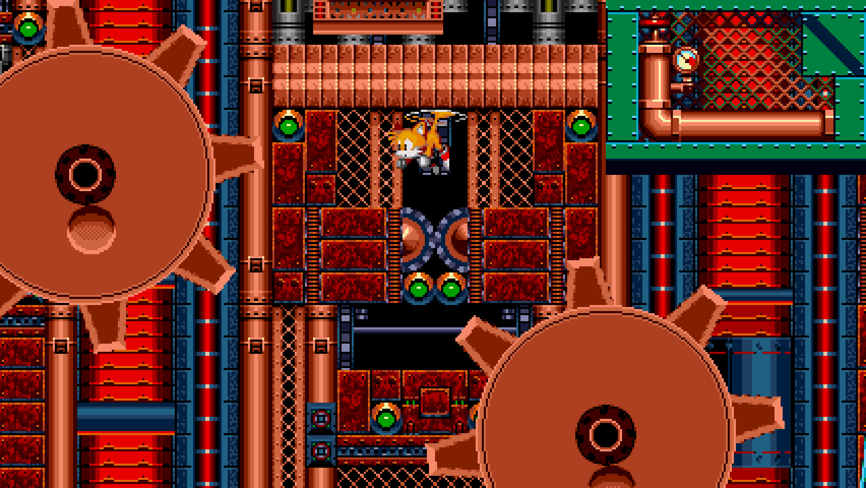 Simon Wai Metropolis Background + Early Palette Mod for Sonic The ...