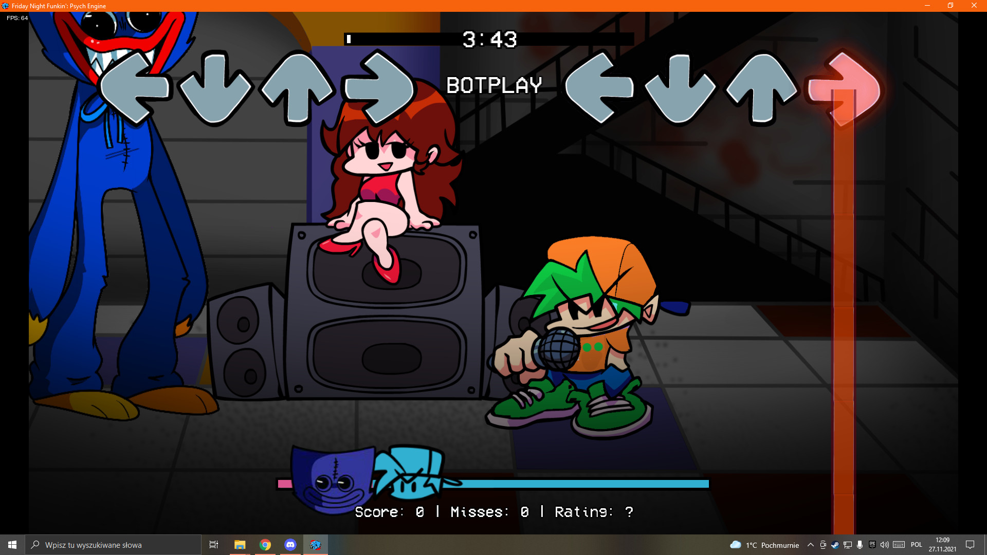 be carrot bf in nutshell me Mod for Friday Night Funkin' | FNF Mods