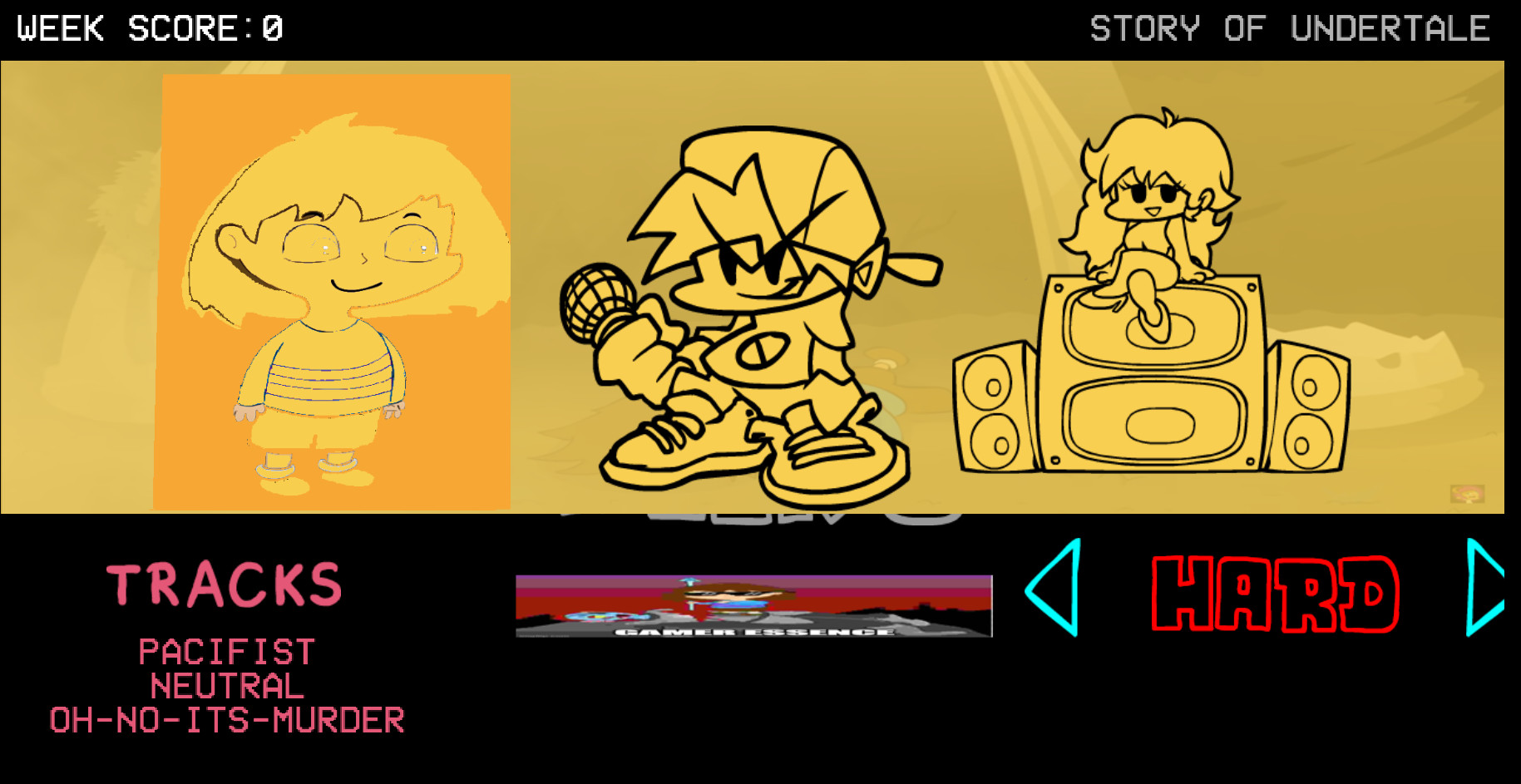 VS Story Of Undertale [Old] Mod for Friday Night Funkin' | FNF Mods