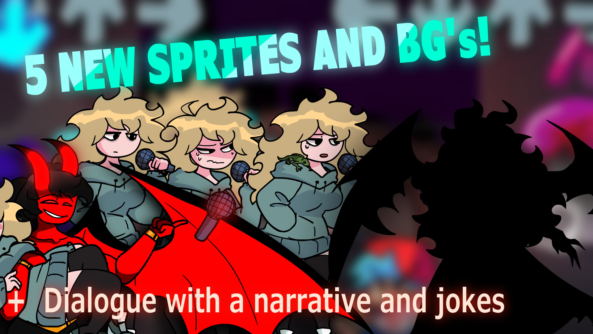 Friday Night Funkin'-VS LUNA : FULL WEEK Mod for Friday Night Funkin ...