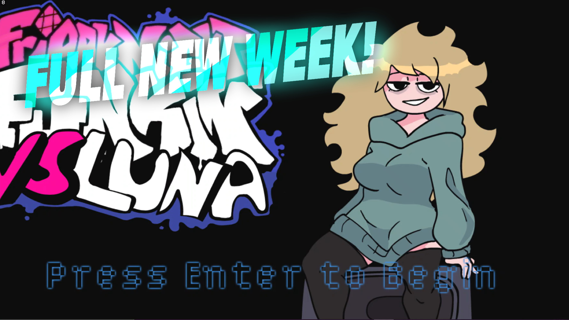 Friday Night Funkin'-VS LUNA : FULL WEEK Mod for Friday Night Funkin ...