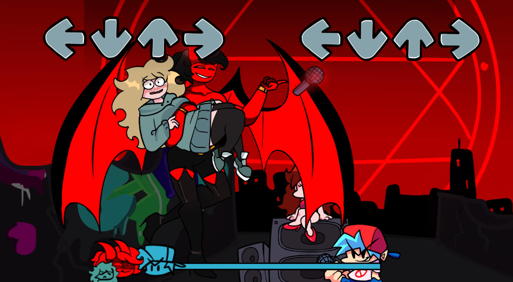 Friday Night Funkin'-VS LUNA : FULL WEEK Mod for Friday Night Funkin ...