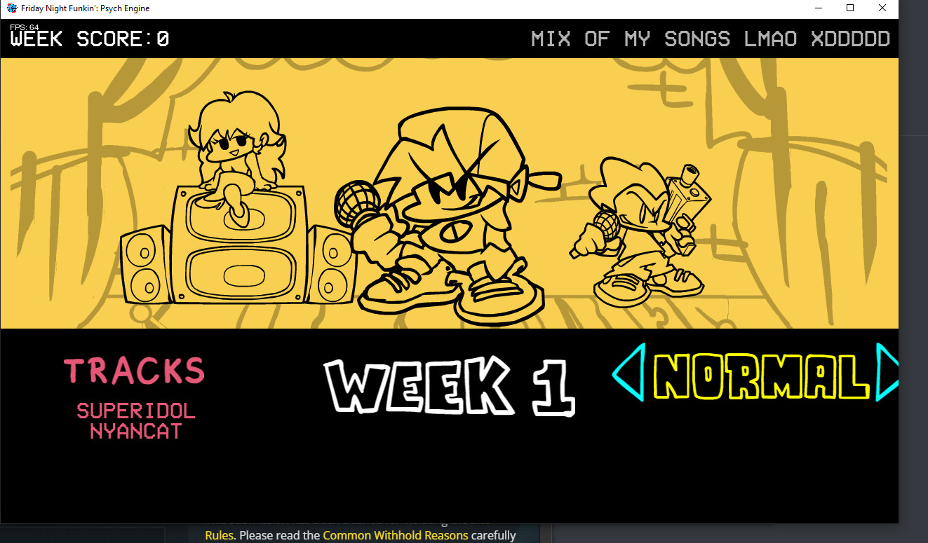 My First FNF Pysch Engine Mod! [Friday Night Funkin'] [Mods]