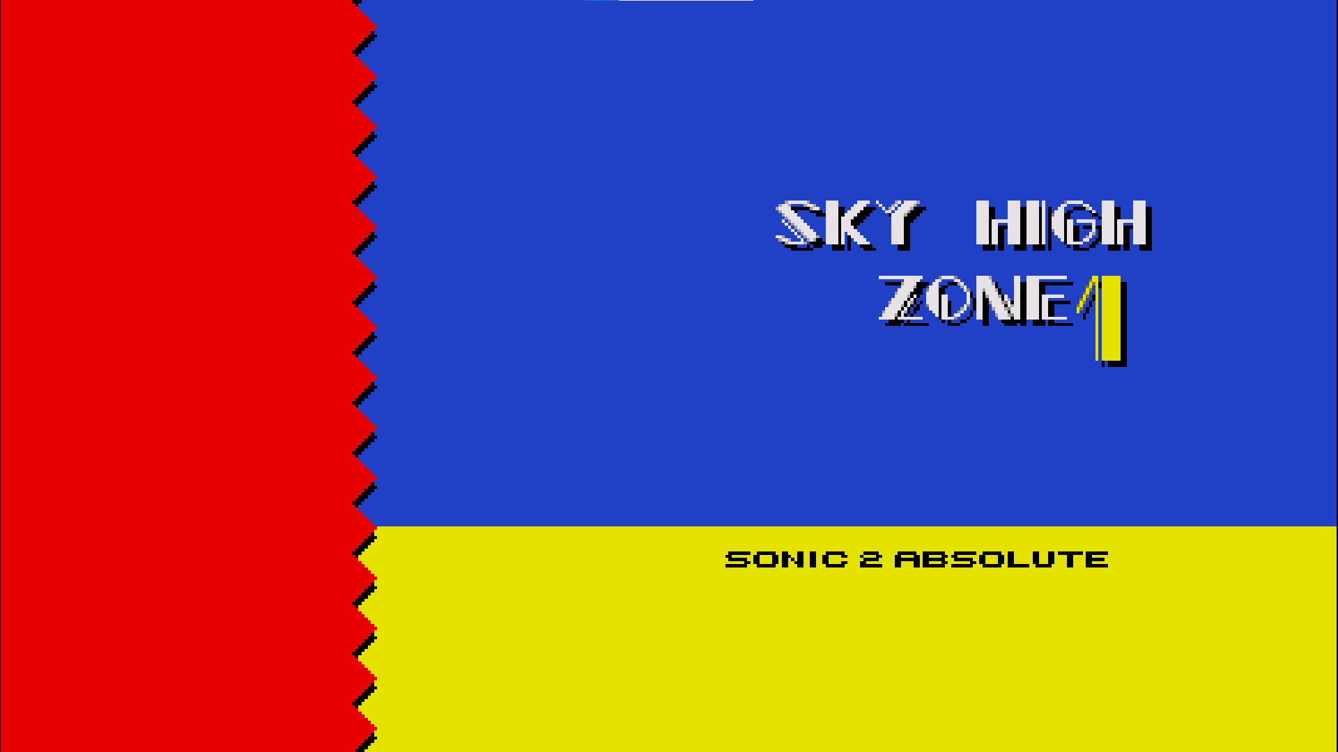 Sky High Zone over Hill Top Mod for Sonic The Hedgehog 2 Absolute | S2A ...