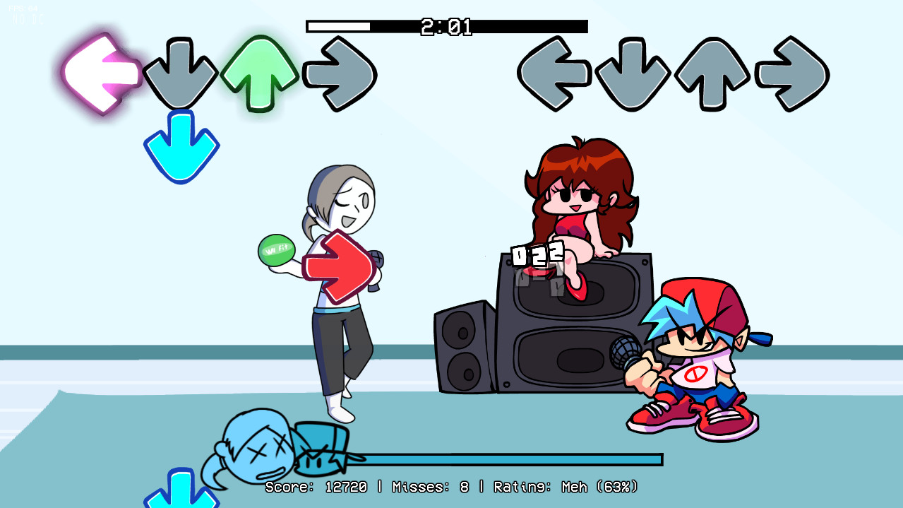 Vs Wii Fit Trainer Mod for Friday Night Funkin' | FNF Mods