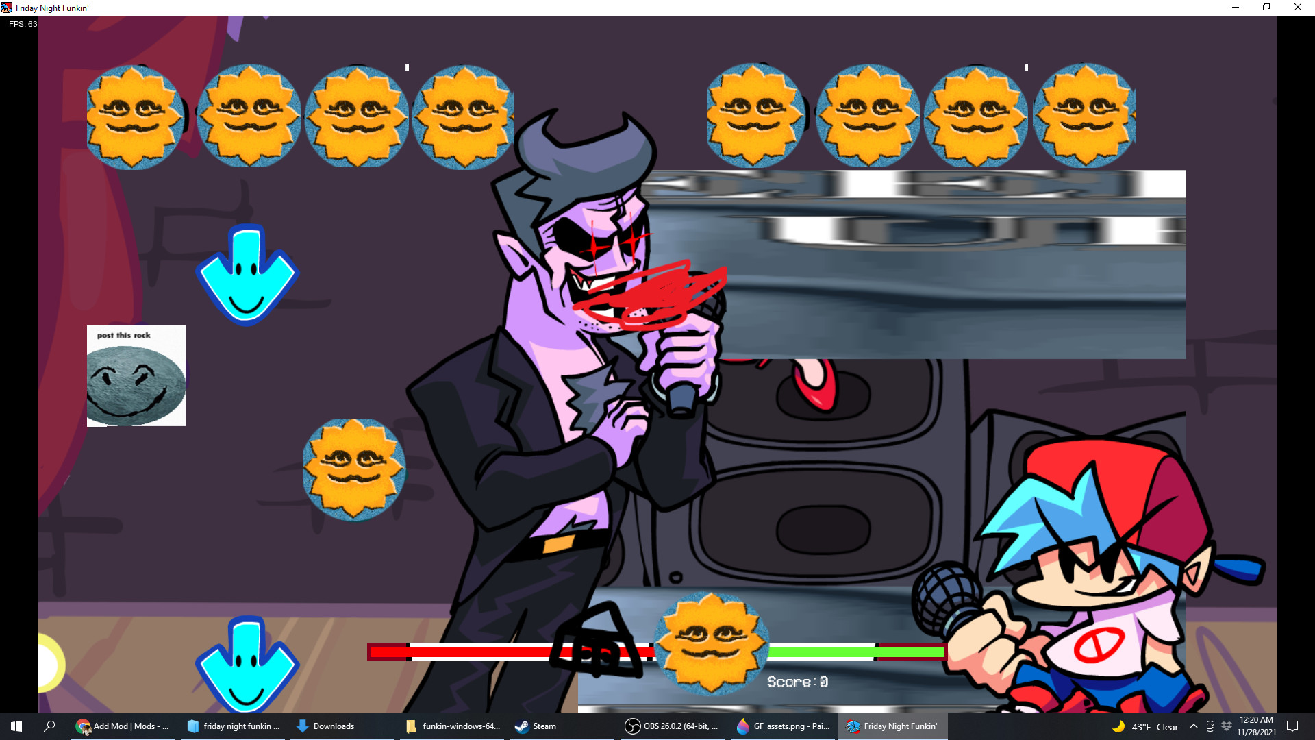 Mcsonic Friday Night Funkin39 Skin Mods Note Skin Pack At Friday Night