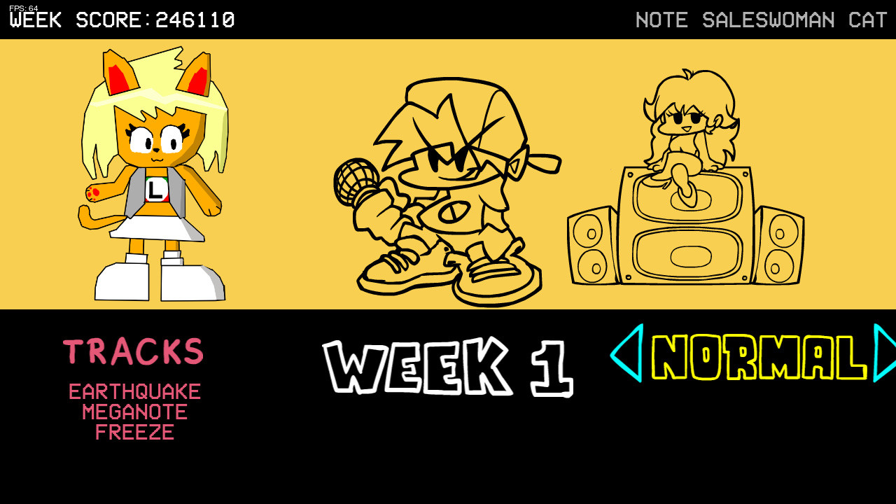 FNF VS Luciana [Friday Night Funkin'] [Mods]