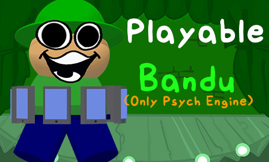 Playable Bandu Over BF (Only Psych Engine) Mod for Friday Night Funkin ...