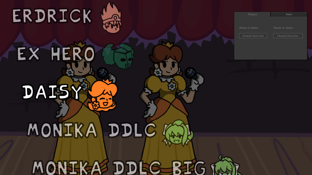 Daisy in Multiplayer Mod for Friday Night Funkin' | FNF Mods