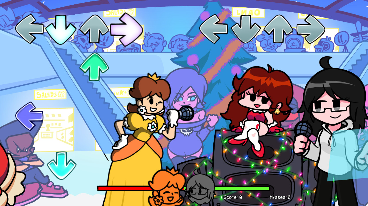 Daisy in Multiplayer Mod for Friday Night Funkin' | FNF Mods