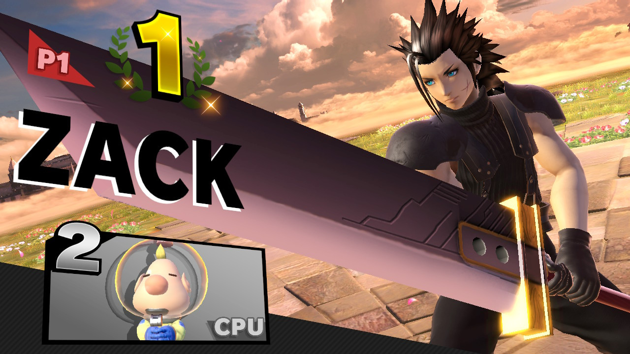 Zack Fair UIs Mod for Super Smash Bros. Ultimate | SSBU Mods