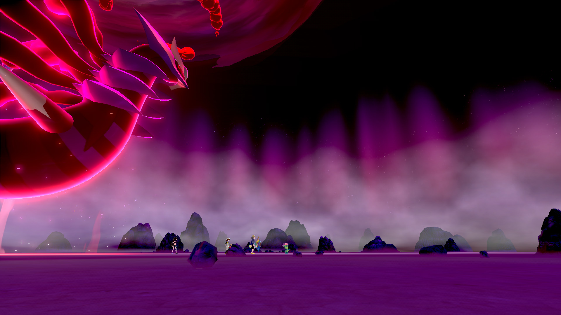 Shadow Creation Trio Recolor Mod Mod for Pokemon Sword & Shield | SWSH Mods