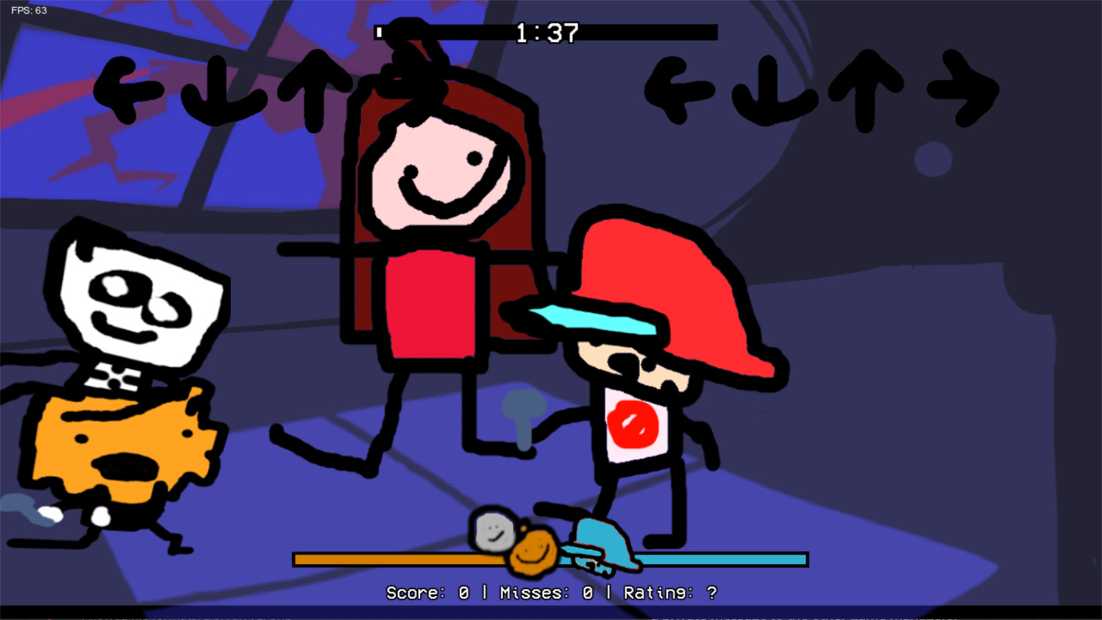 FNF but the budget is nonexistent [Friday Night Funkin'] [Mods]