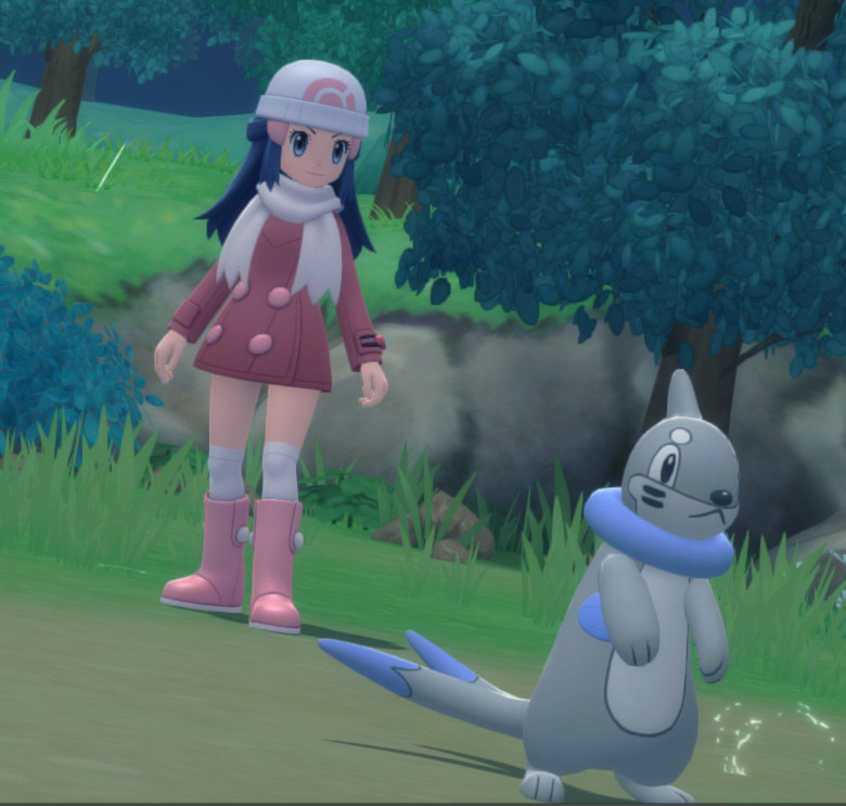 Snowy Buizel [Pokemon Brilliant Diamond and Shining Pearl] [Mods]