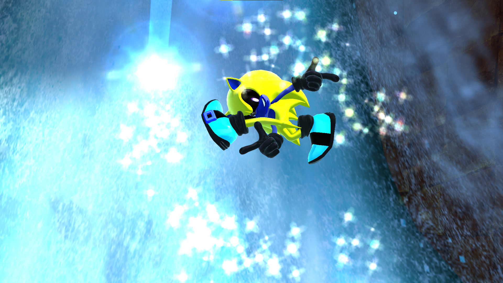 Negative-Colored Sonic Mod for Sonic Generations (2011) | Gens Mods