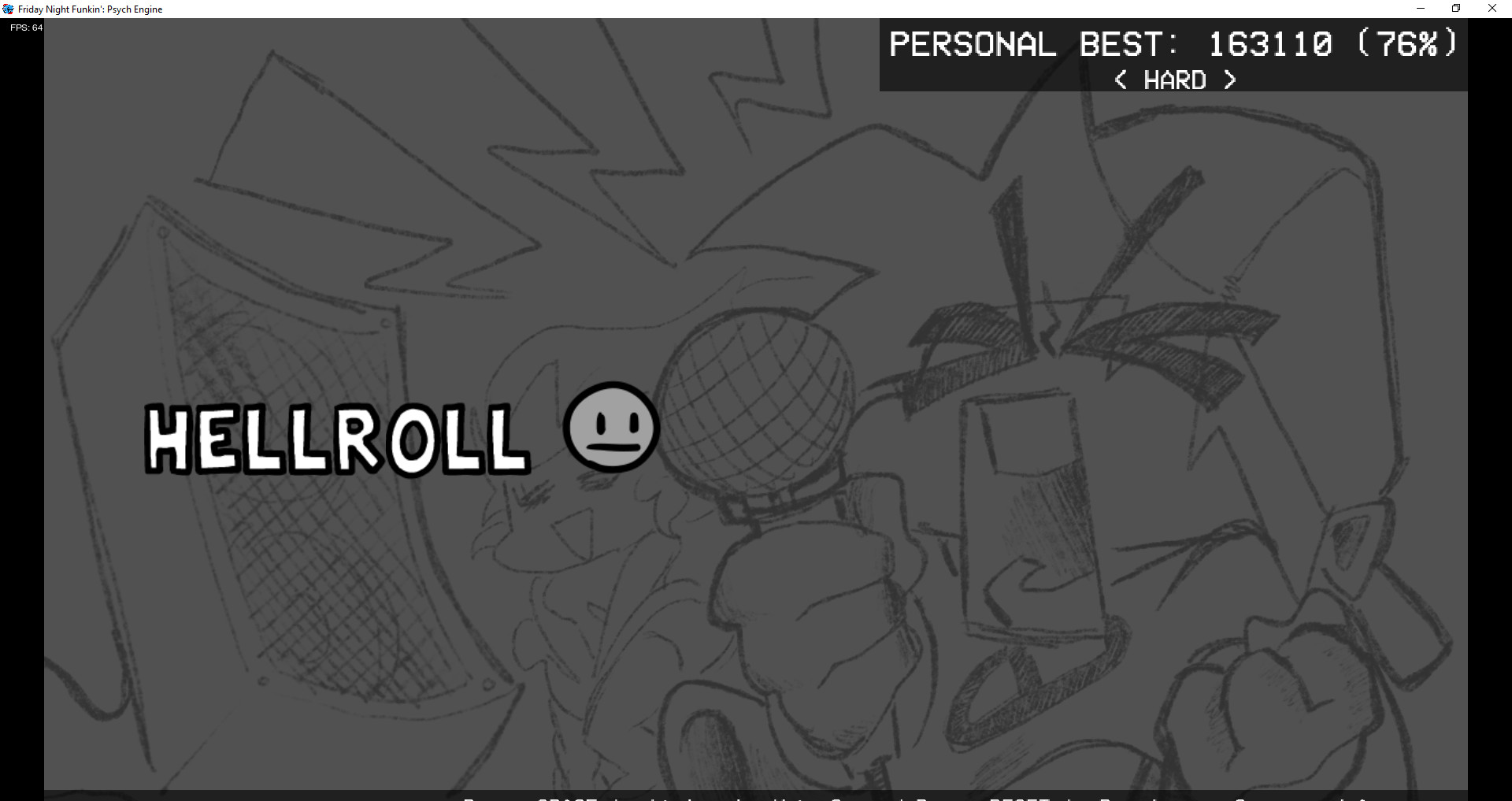 Hellchart Carol Psych Engine Port Mod for Friday Night Funkin' | FNF Mods