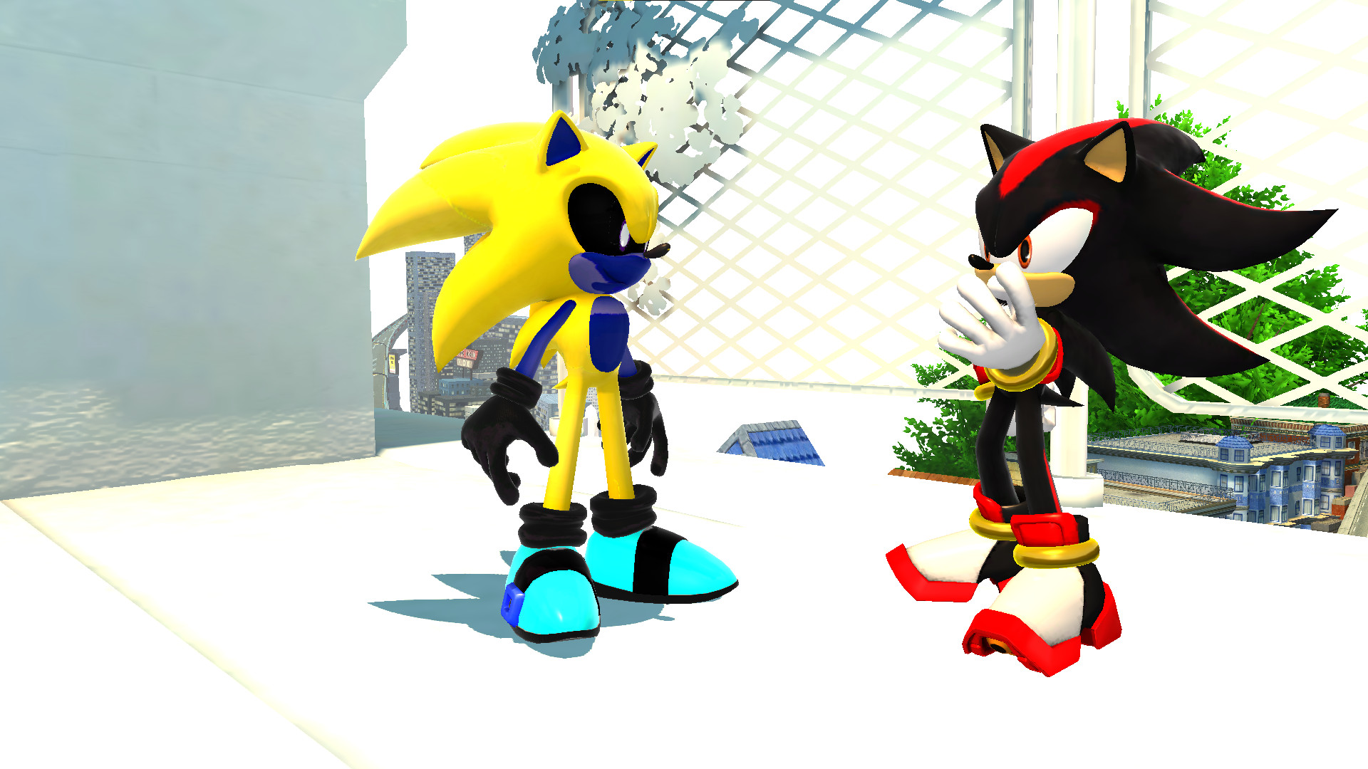 Negative-Colored Sonic Mod for Sonic Generations (2011) | Gens Mods