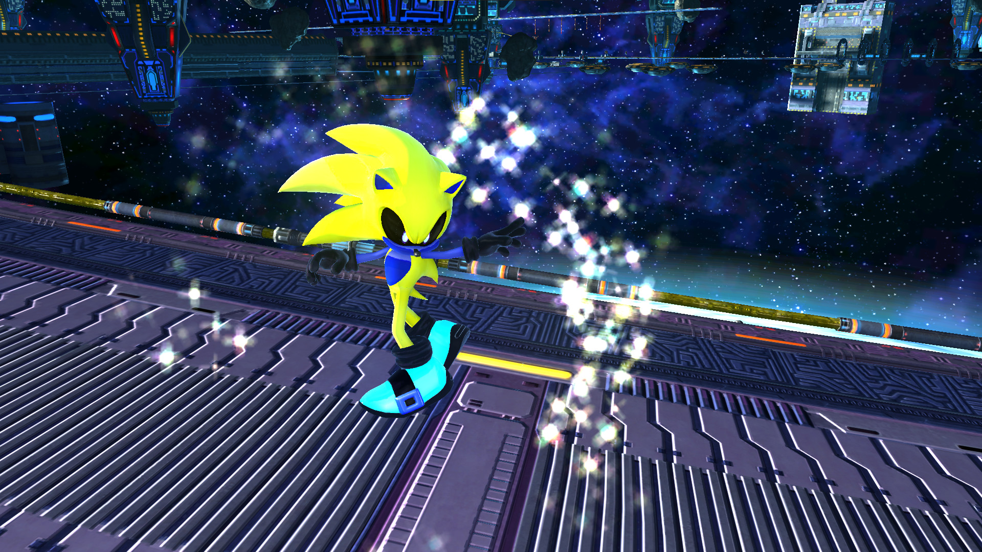 Negative-Colored Sonic Mod for Sonic Generations (2011) | Gens Mods