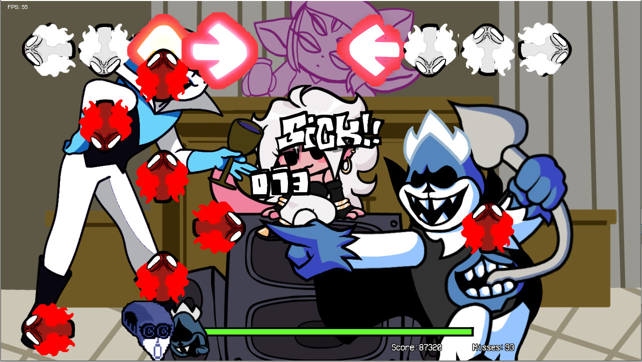 Chaos king in fnf multi Mod for Friday Night Funkin' | FNF Mods